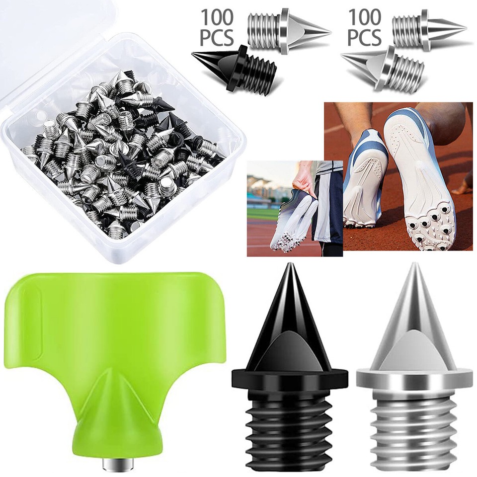 100Pcs Track Spikes Wear Resistant Shoe Spikes Nonslip Sport Shoes ...