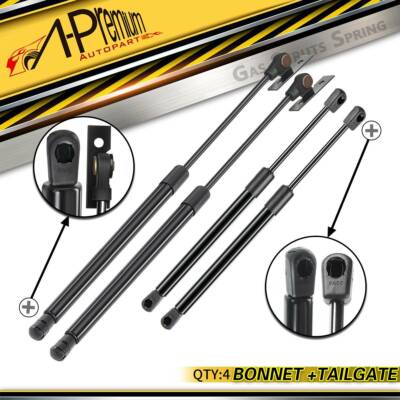 Bonnet & Boot Gas Struts for Holden Commodore VT VX VY VZ Sedan with ...