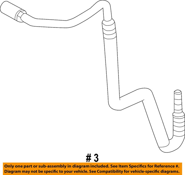 Ford OEM Transmission Oil Cooler-cooler Pipe BT4Z7C410B for sale online ...