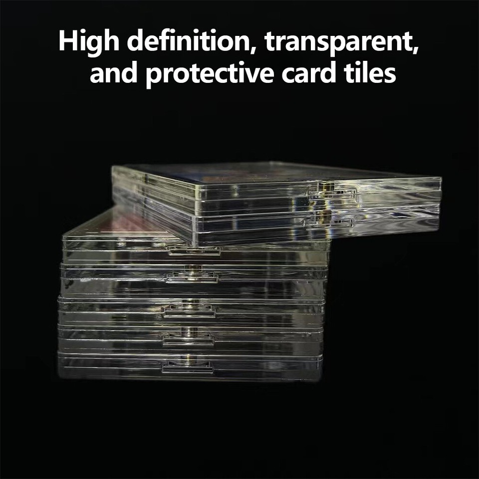 10-30 Pack Magnetic Trading Sports Card Holders 35pt One-Touch UV Protection | eBay