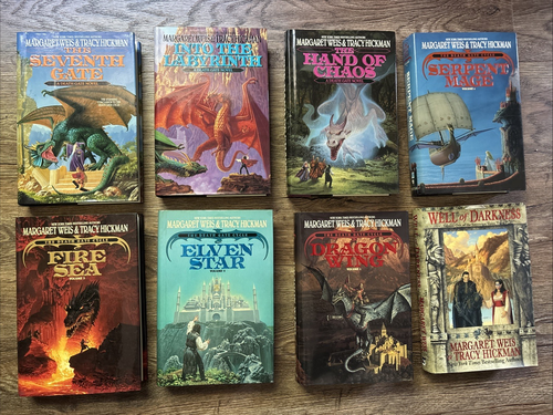 Lot of 7 Death Gate Cycle 1st Ed. HC Books Margaret Weis Hickman - T611 ...
