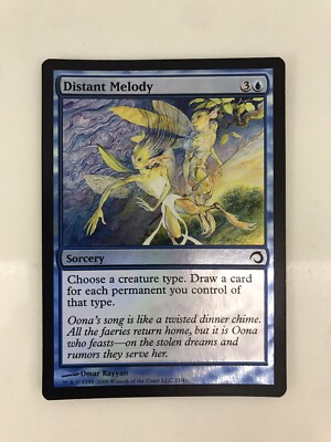 Distant Melody Foil MTG Magic the Gathering Card NM Near Mint Premium Deck | eBay Australia