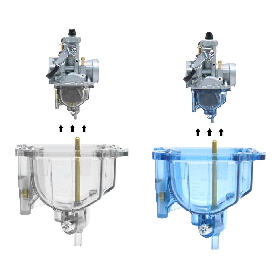 Motorcycle Carburetor Float Bowl Kit Mikuni VM22 Carb Nylon Chamber ...