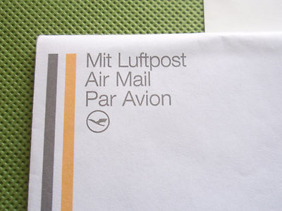 RARE Lufthansa Envelope And Letterhead | eBay