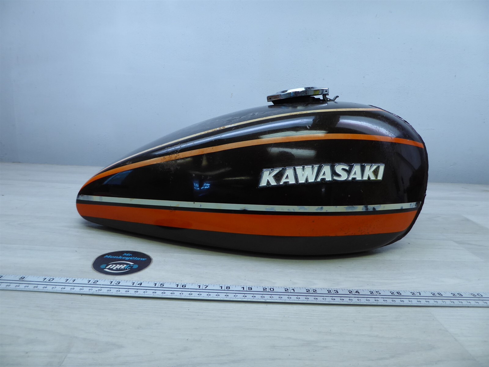 Kawasaki Z1 900 PL1210-1. gas fuel petrol tank original paint | eBay