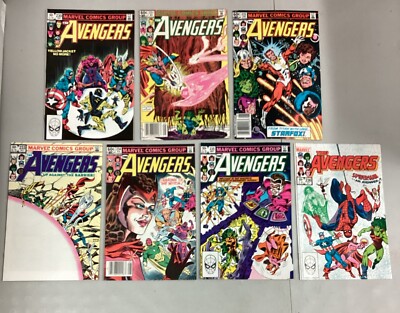 Lot Run of 7 Avengers 230 231 232 233 234 235 236 Marvel Comics 1983 ...