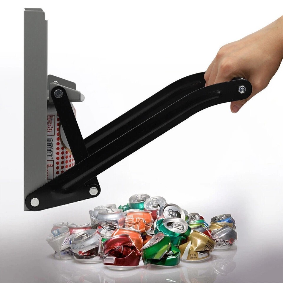 Aluminum Can Compactor 16OZ Metal Can Crusher Heavy-Duty Wall-Mounted ...