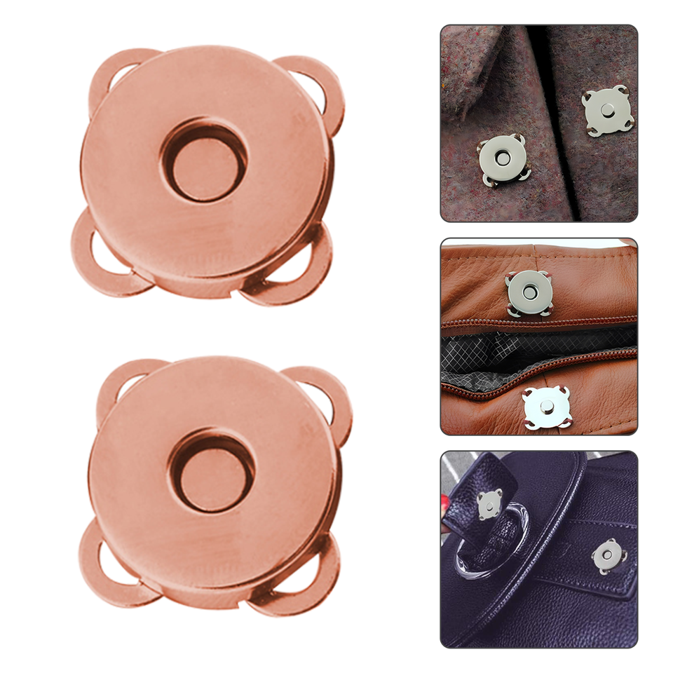 14mm/18mm Flower Magnetic Snap Clasps Popper Buttons Sew On | eBay UK