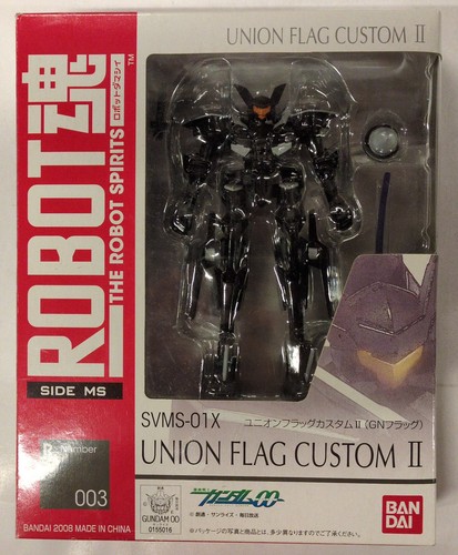 Bandai Robot Spirits SIDE MS Mobile Suit Gundam 00 Union Flag Custom II ...