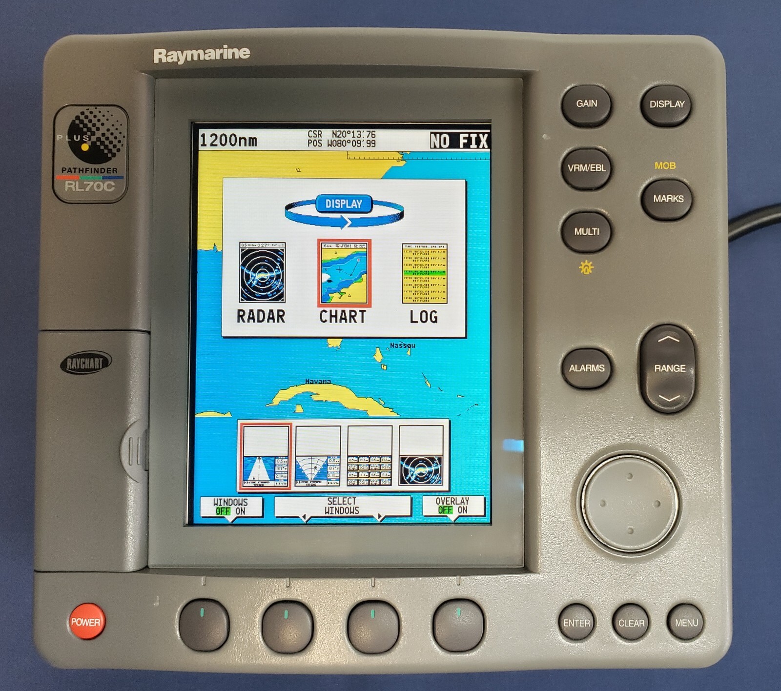 Raymarine Rl70c Plus Hsb2 Color Radar Only Display E52033 for sale ...