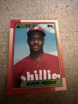 1990 Topps Baseball Card Marvin Freeman Philadelphia Phillies #103 | eBay