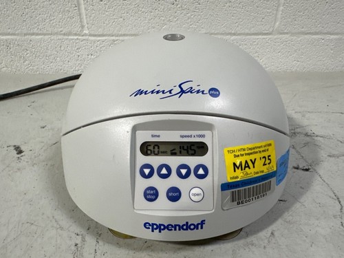 Eppendorf 5453 MiniSpin Plus Centrifuge with Rotor F45-12-11 | eBay