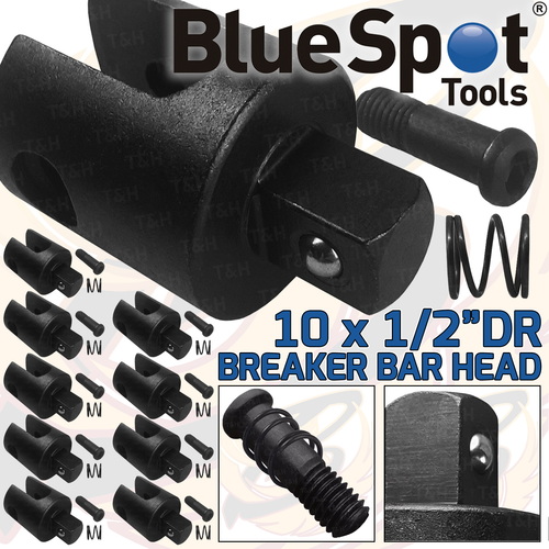 10 X 1/2" Dr Replacement Breaker Bar Head Kit Knuckle Bar Strong Arm ...