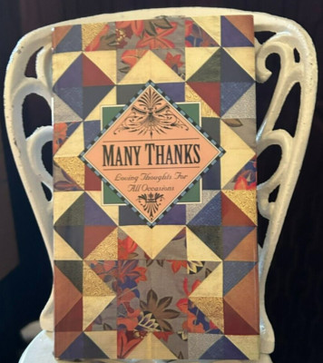 Many Thanks : Loving Thoughts for All Occasions by Lisa Palas (1990 ...