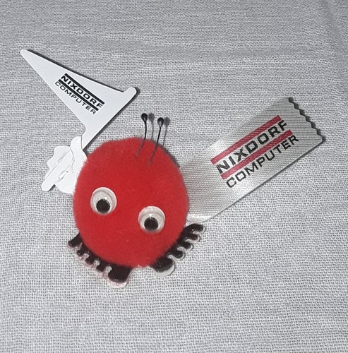 NIXDORF COMPUTER ADVERTISING PROMO STICKER NOS | eBay