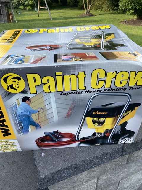 WAGNER Paint Crew Sprayer Airless Electric Model 770 for sale online | eBay