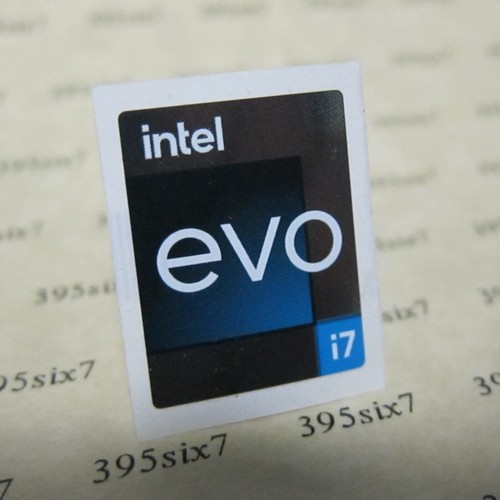intel evo i7 sticker 18mm x 23mm #202211301015 | eBay