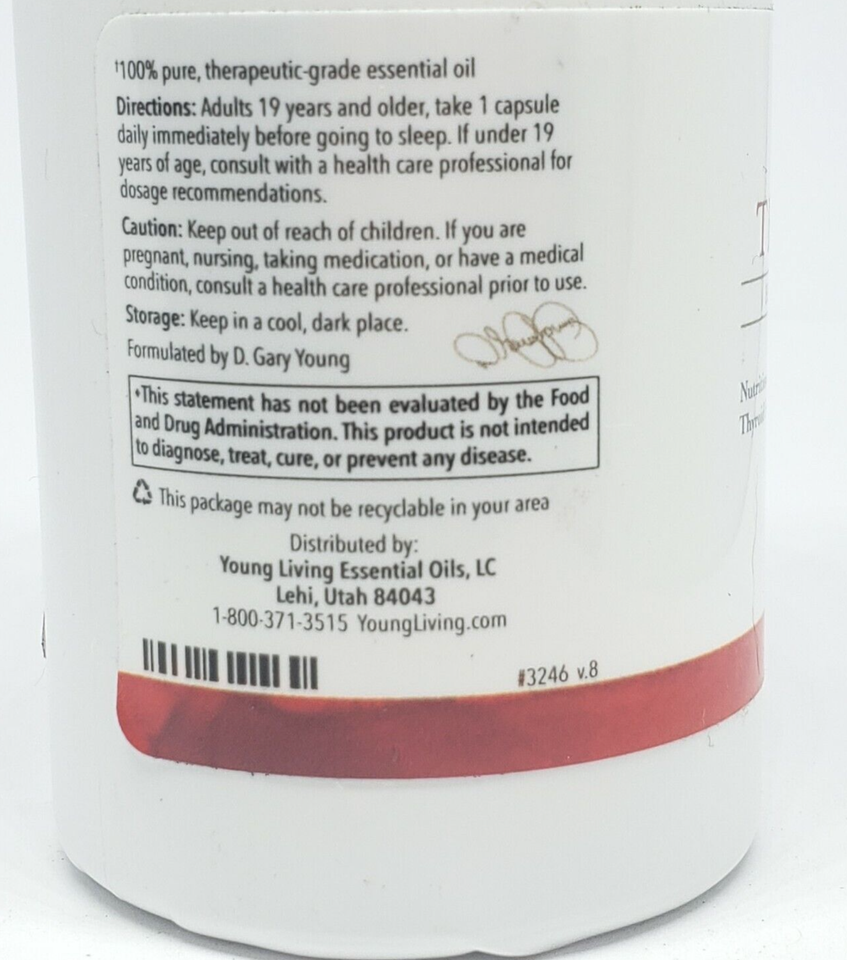 Thyromin Young Living 60 Vitamin Capsules Thyroid | Exp Oct2026 | US ...