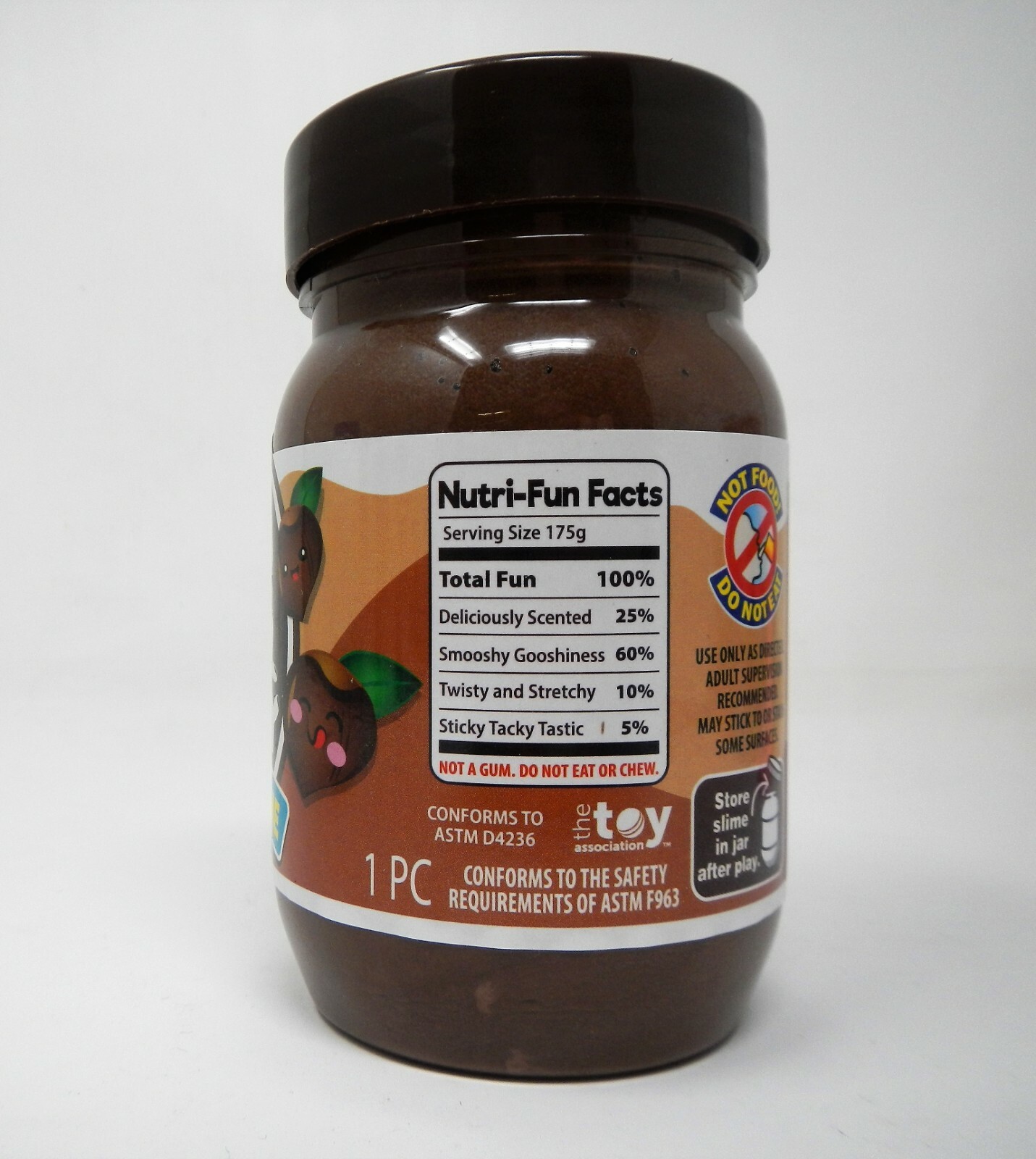 JA-RU Yummerz Scent Whipped Slime Hazelnut Berry Peanut Butter Mushy ...