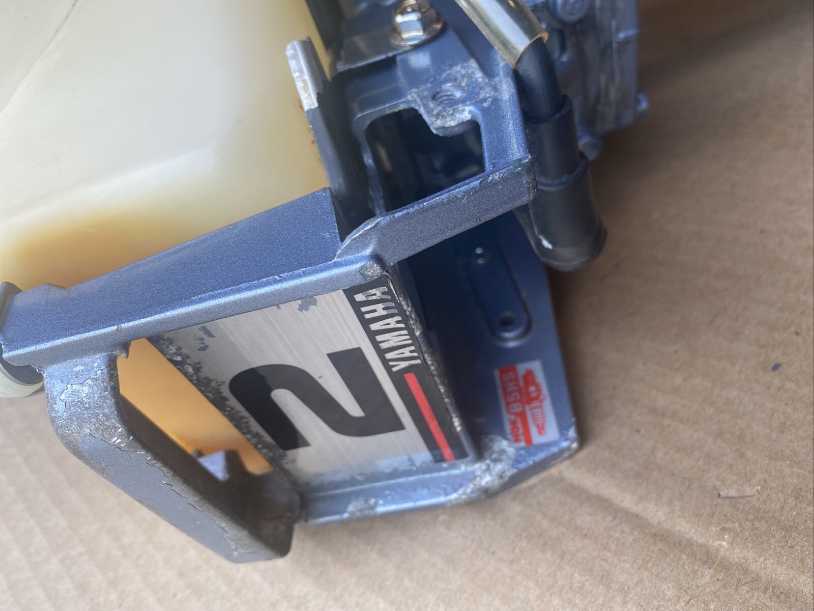 Yamaha 2hp outboard motor. Marine Engine 2 Stroke. Pull Start. BOAT ...