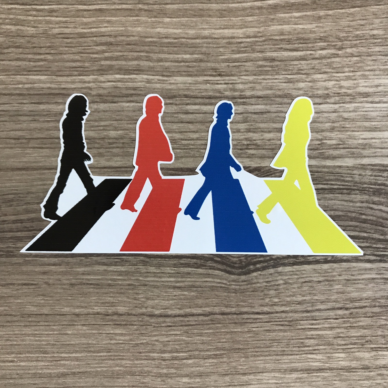 The Beatles Vinyl Sticker Set | eBay