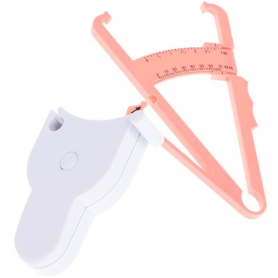 3 Sets Body Fat Pinch Test Skinfold Caliper Waist Ruler Telescopic | eBay