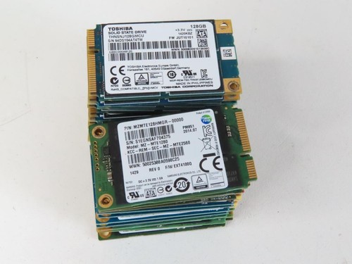 LOT OF 27X MIXED BRANDS MSATA 128GB SOLID STATE DRIVE | eBay