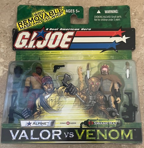 GI Joe Valor vs Venom Alpine & Swamp Rat 2 pack Hasbro | eBay