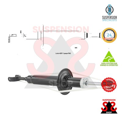 Front Axle Shock Absorber, Shocker Suit AUDI A6 4.2 quattro 4F0413031AN ...