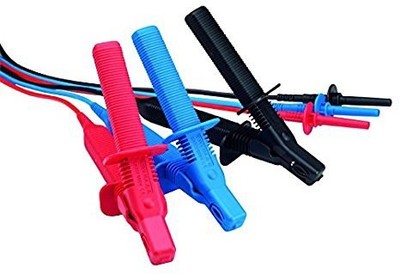 Megger 1002-534 Large Test Clips, 10 kV Insulated, 10 ft. | eBay