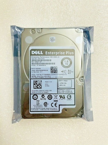 Dell V768J 0V768J ST1800MM0018 1.8TB 10K 12G SFF 2.5" SAS Hard Drive ...