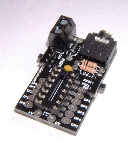 RKP14c Compact Project PCB designed for PICAXE-14M2 & Genie-C14 Self ...