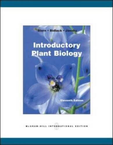 Introductory Plant Biology - Paperback By Stern, Kingsley Rowland ...