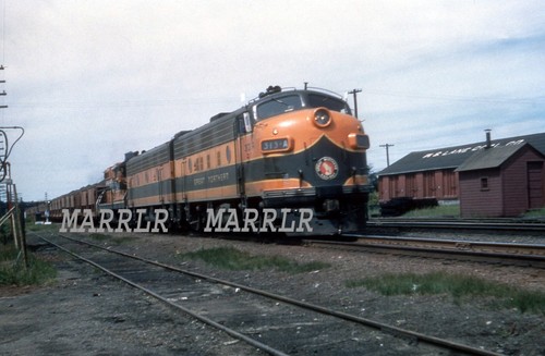 RR LRG PRINT-GREAT NORTHERN GN 313A Action at Cloquet Mn 7/30/1957 | eBay