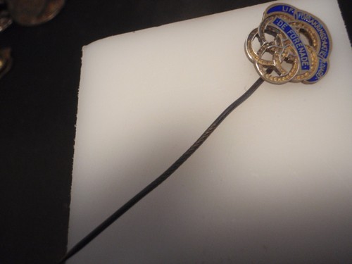 Swedish goldplated Silver 925 Insurance Company pin Badge 1944 | eBay