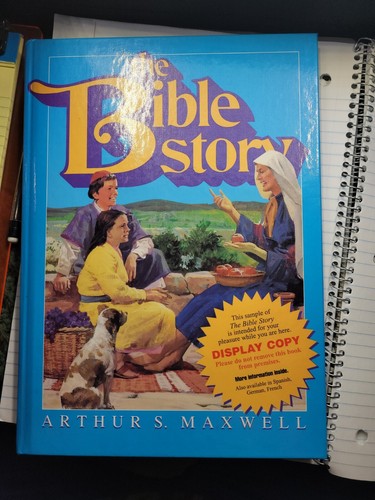 The Bible Story Book by Arthur S Maxwell Volume 1 Hardcover Display ...