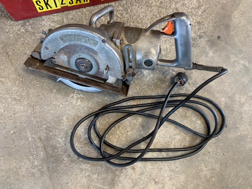 SKILSAW Super Duty Saw Worm Drive 7 1/4" Circular Professional Model 77 ...