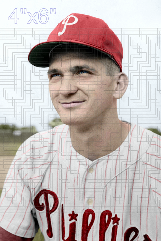Ray Semproch - 1958 Philadelphia Phillies - choose a style - colorized ...