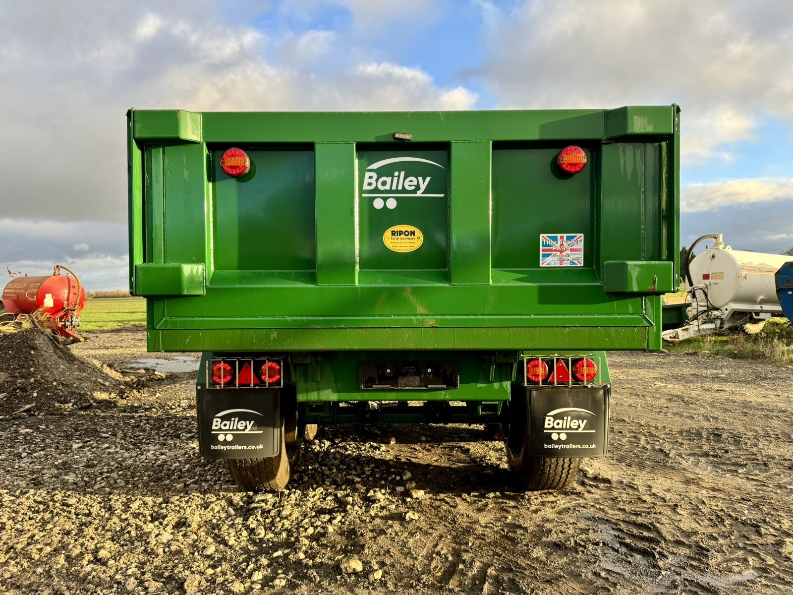 BAILEY CT17 DUMP TRAILER, Tipping Trailer, Tipper, Grain, Muck, Tractor ...