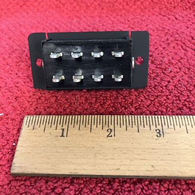 P-408-SB CINCH 8 PIN MALE SHALLOW BRACKET CONNECTOR NOS | eBay