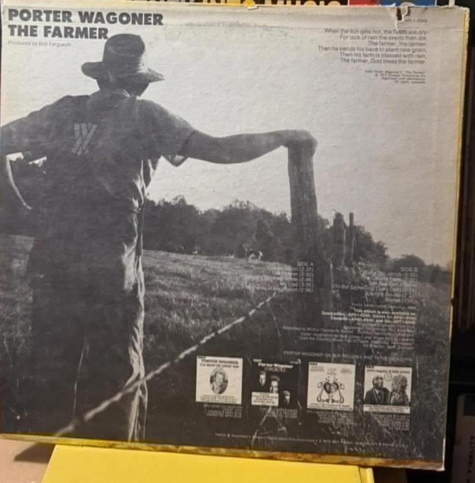 Porter Wagoner - The Farmer 33rpm VG+ AB123 | eBay