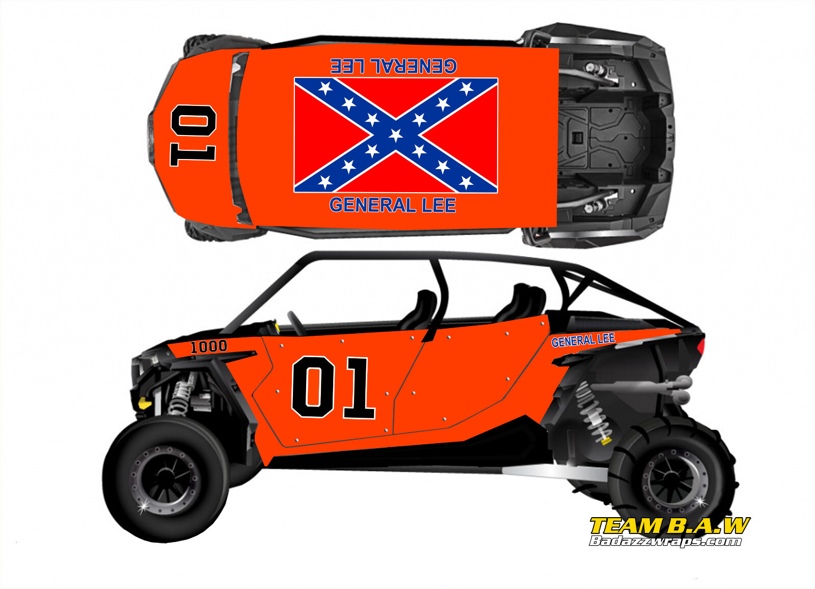 Graphic Kit Vinyl Wrap Decals Sticker Polaris Rzr 1000 Turbo XP High ...