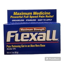 2 Flexall Plus MAXIMUM Strength Pain Relieving GEL 2oz Each for sale ...