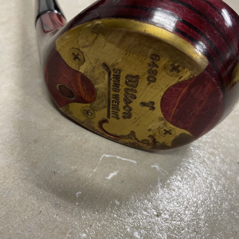 Vintage WILSON Strata-Bloc Clima-Gard Woods 1,3,4 Sam Snead Champ Golf ...