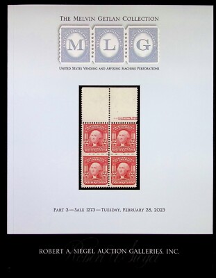 Siegel Sale 1273-The Melvin Getlan Collection US Vending Machine ...