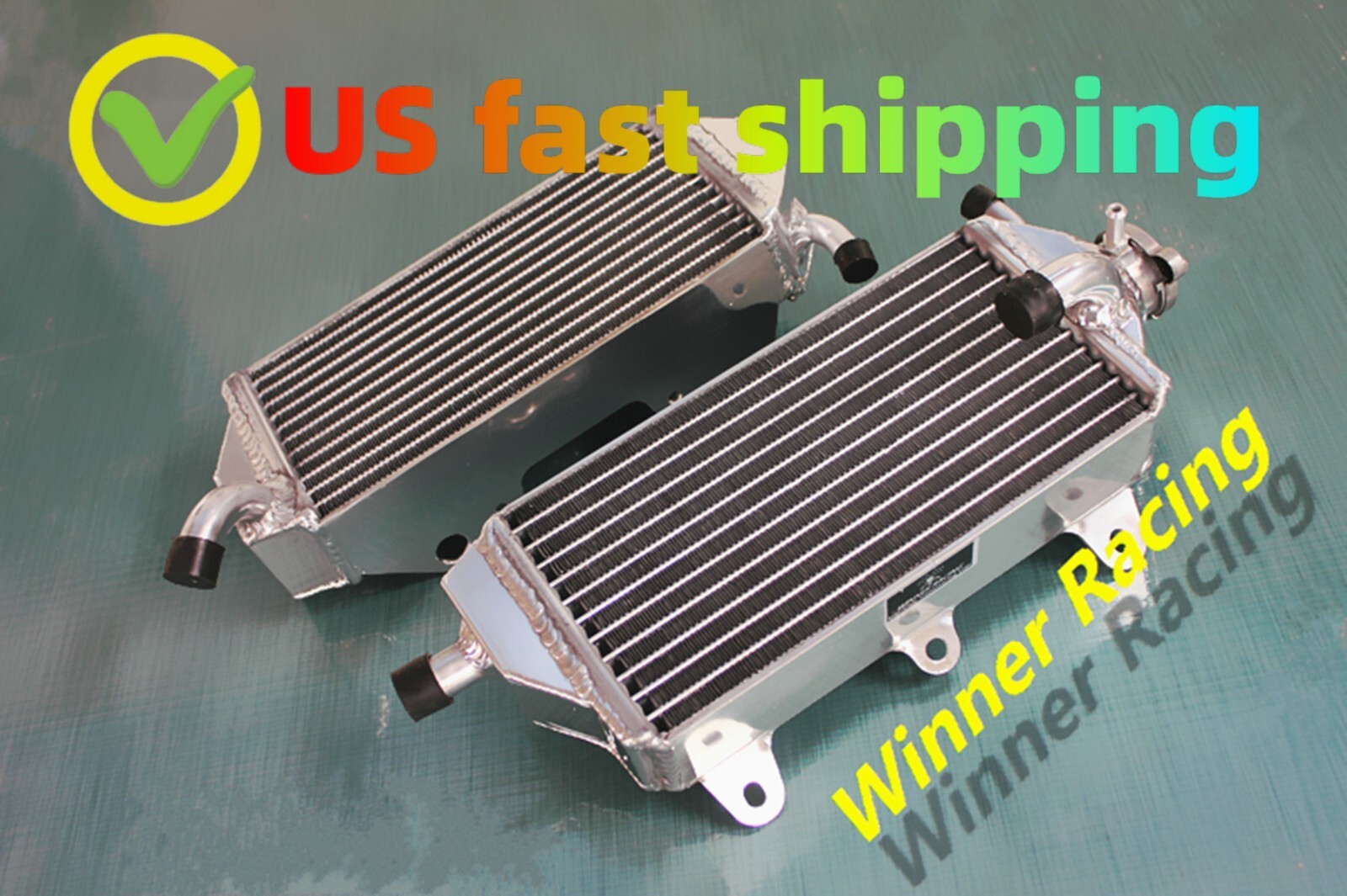 aluminum radiators for Yamaha YZ450F 2010-2013 Left + Right radiators ...
