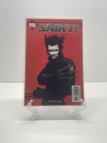 SNIKT 1 WOLVERINE HTF V 1 X MEN TSUTOMU NIHEI FUSA COLONEL AVENGERS ...