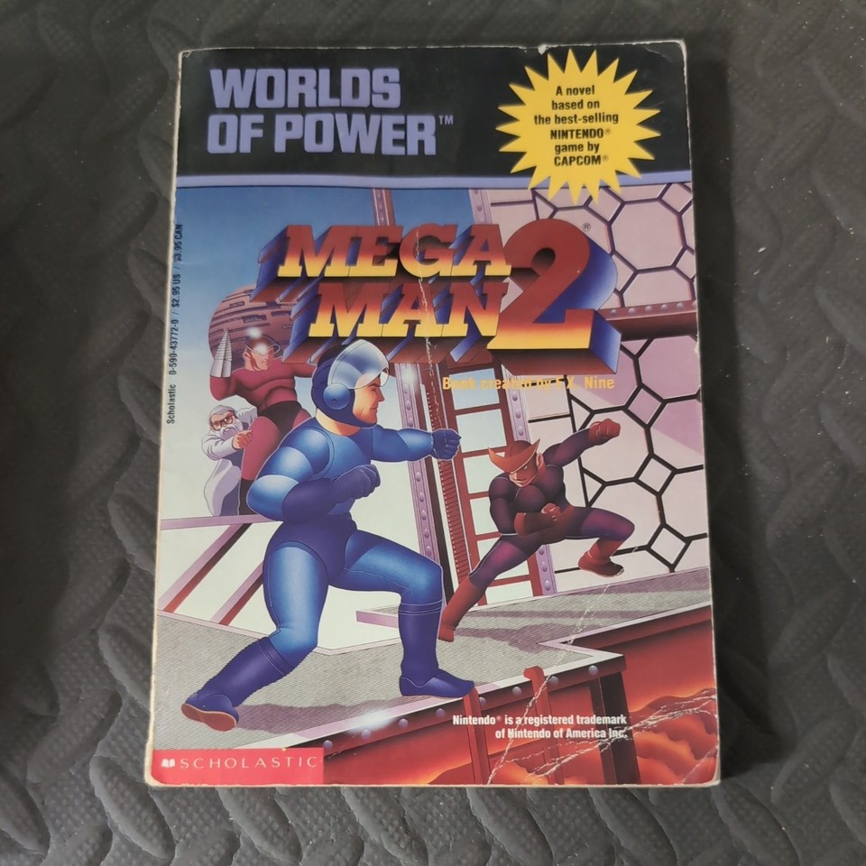 Vintage 1990 Scholastic Nintendo Worlds of Power 4 Books w/slipcase ...