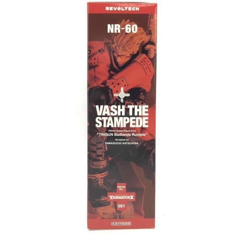 Used Kaiyodo Revoltech Yamaguchi 091 Trigun Vash the Stampede Action ...