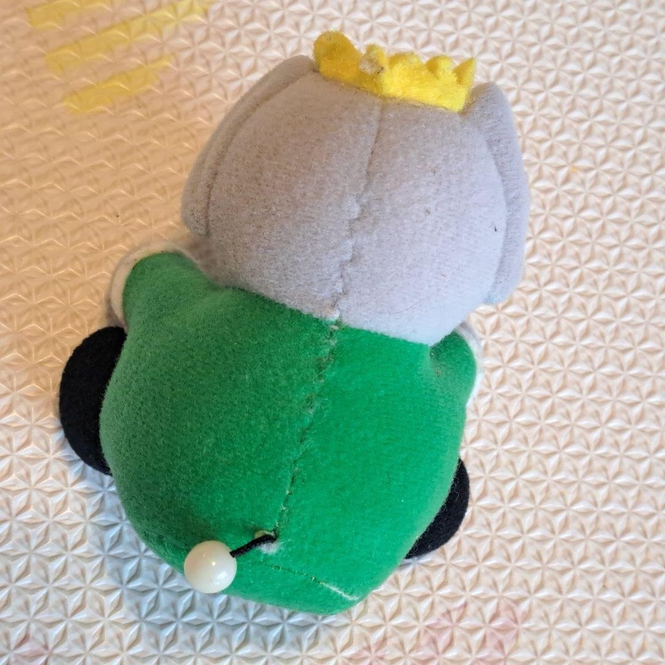 Babar the Elephant Stuffed Elephant with Crown Character Sitting ...